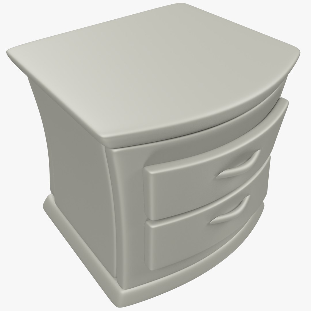 Cartoon nightstand 3D model - TurboSquid 1367270