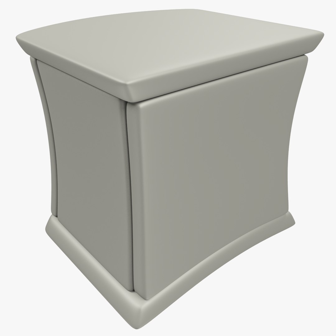 Cartoon nightstand 3D model - TurboSquid 1367270