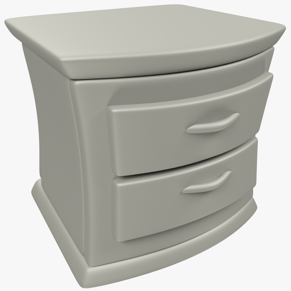 Cartoon nightstand 3D model - TurboSquid 1367270