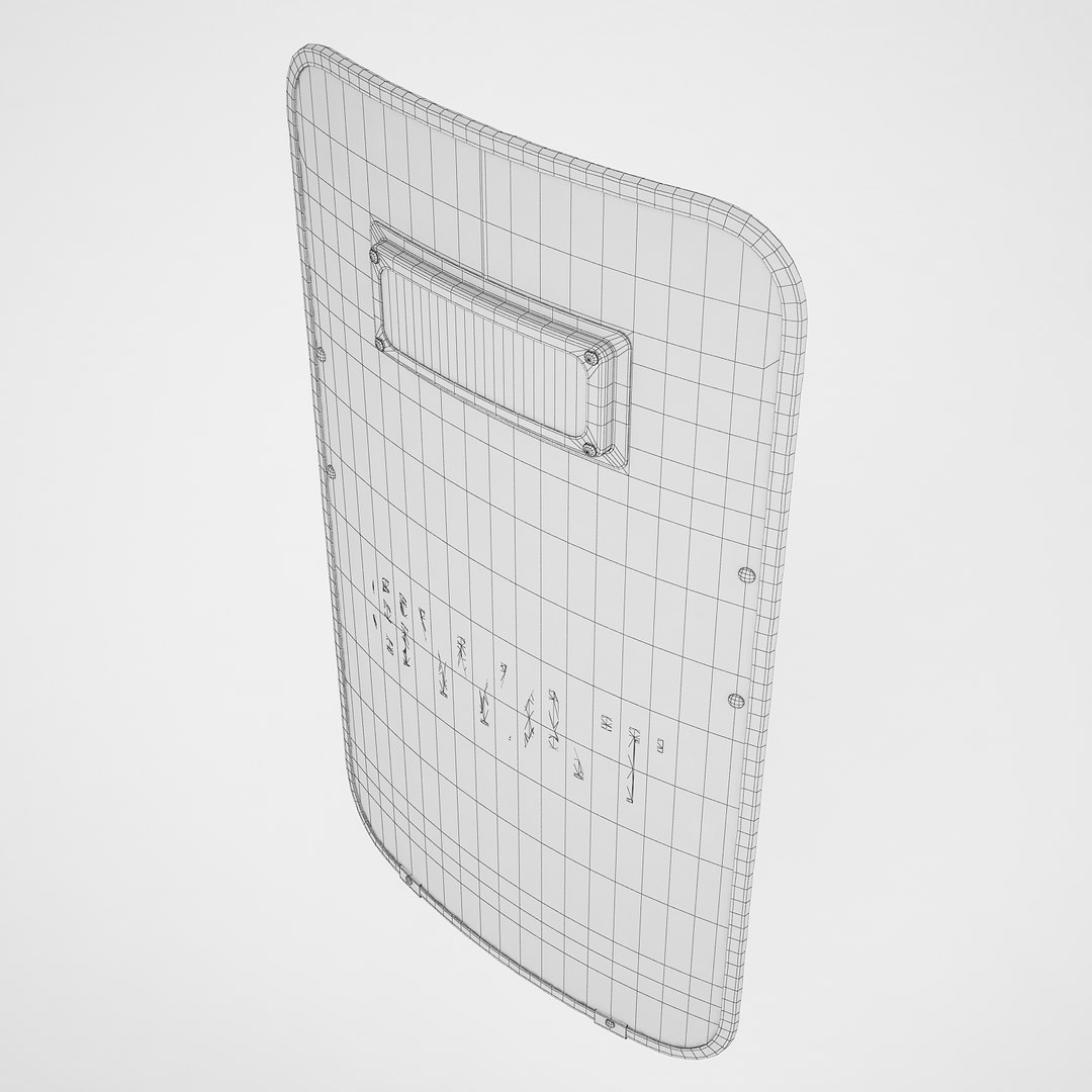 Swat Shield 3d Model