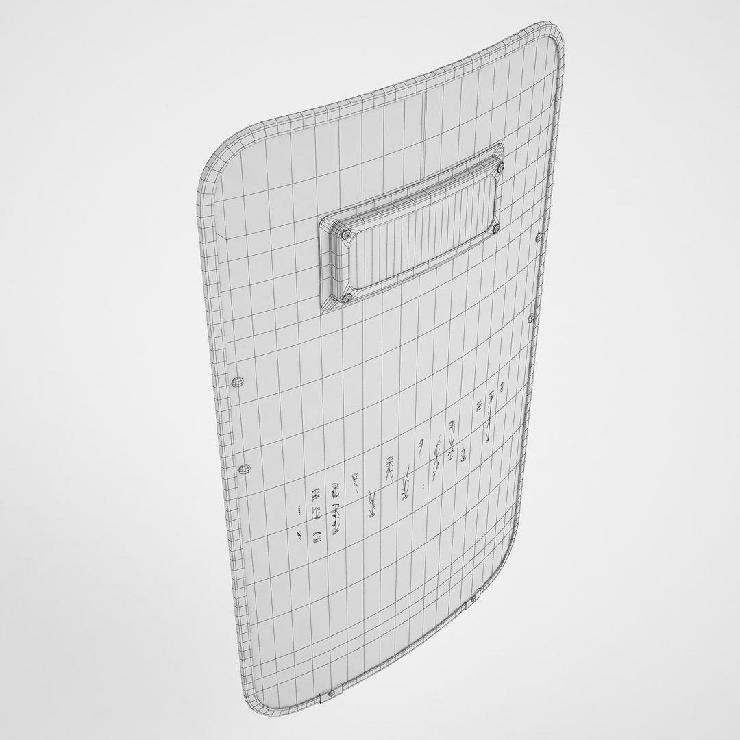 Swat Shield 3d Model