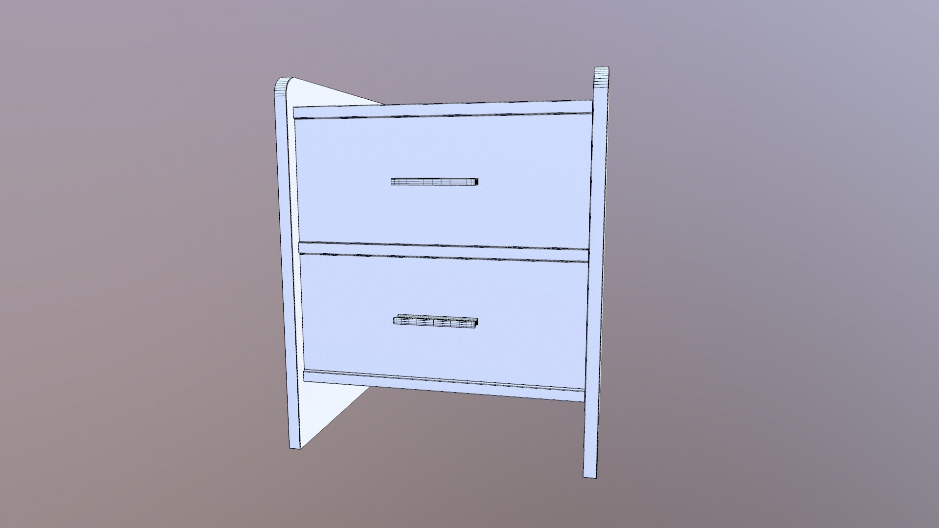 3D Bedside Table - TurboSquid 2152070