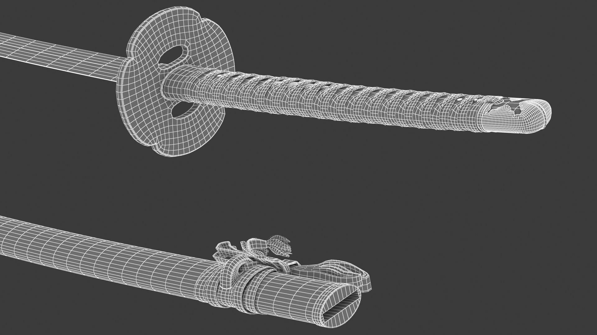 Tachi Sword 3D - TurboSquid 1734821