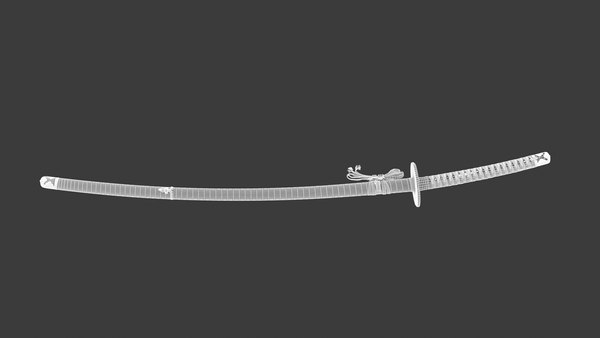 Tachi Sword 3D - TurboSquid 1734821