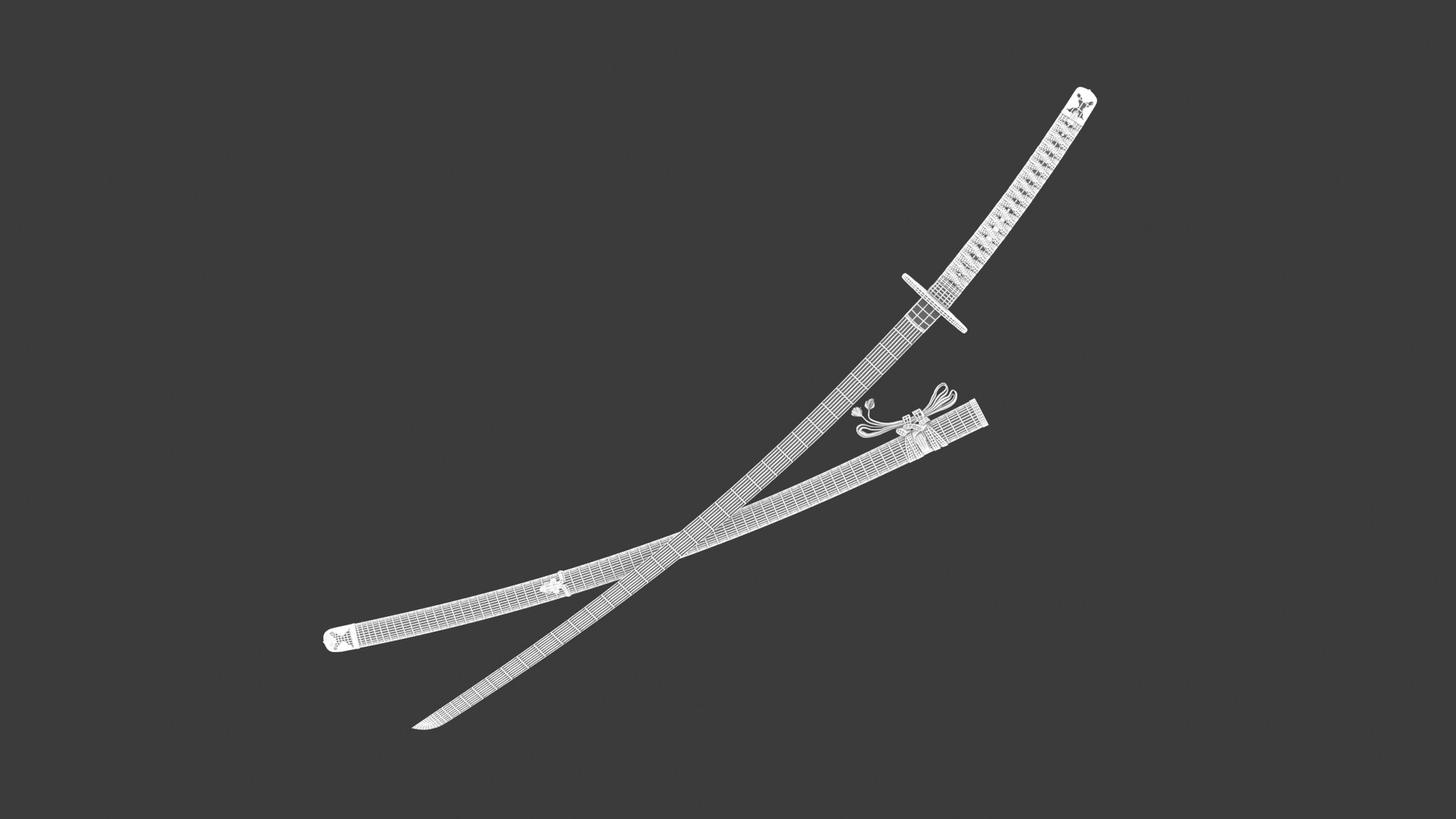 Tachi Sword 3D - TurboSquid 1734821