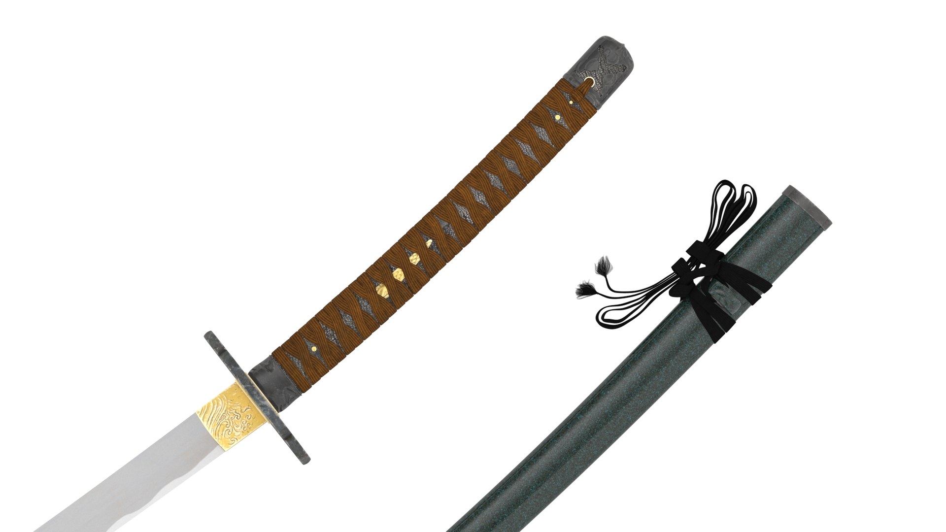 Tachi Sword 3D - TurboSquid 1734821