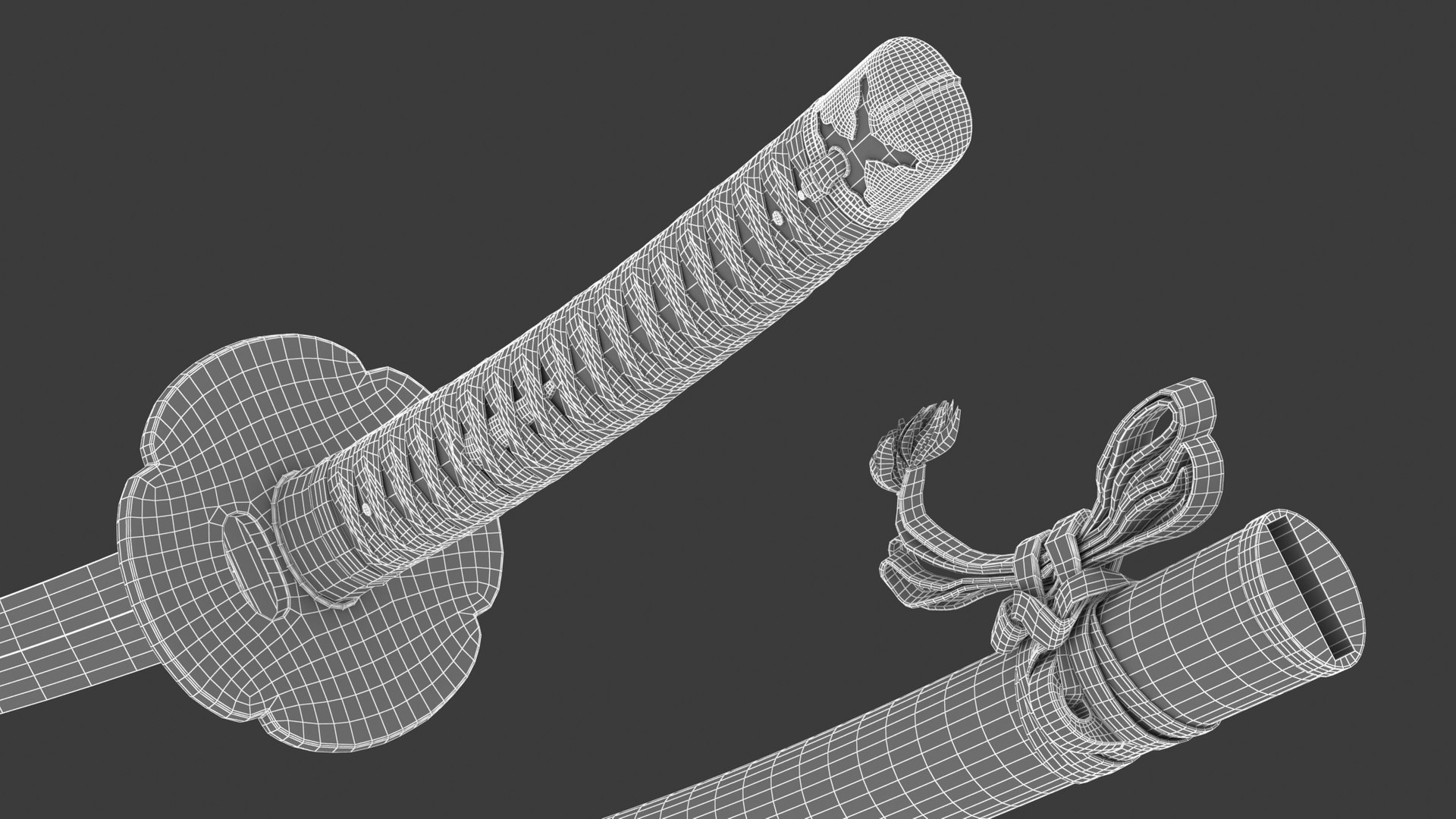 Tachi Sword 3D - TurboSquid 1734821