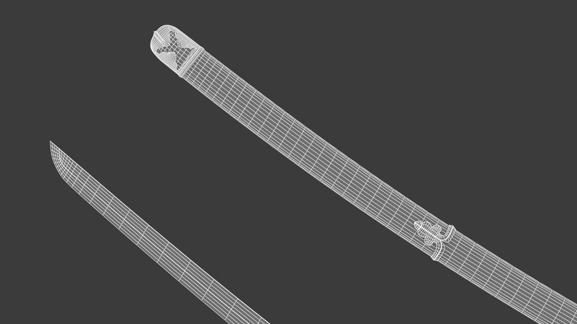 Tachi Sword 3D - TurboSquid 1734821