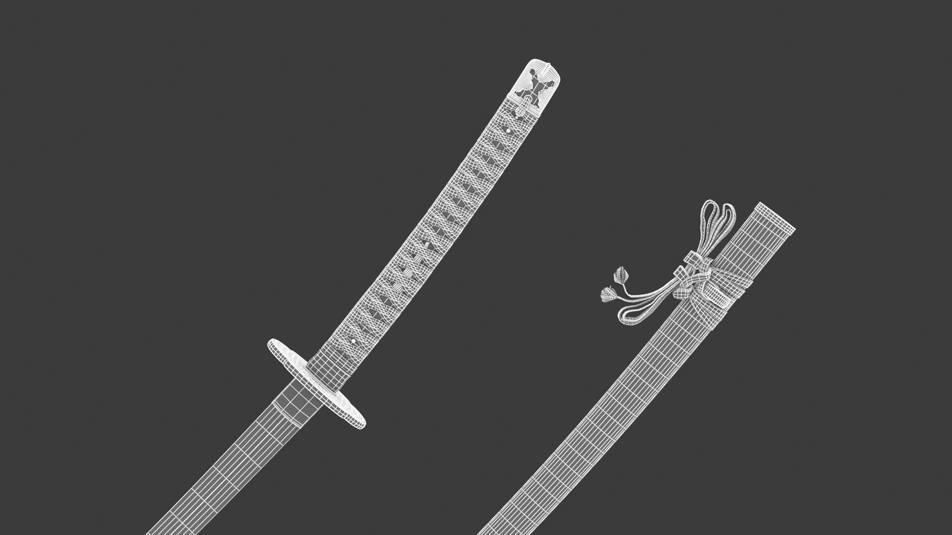 Tachi Sword 3D - TurboSquid 1734821