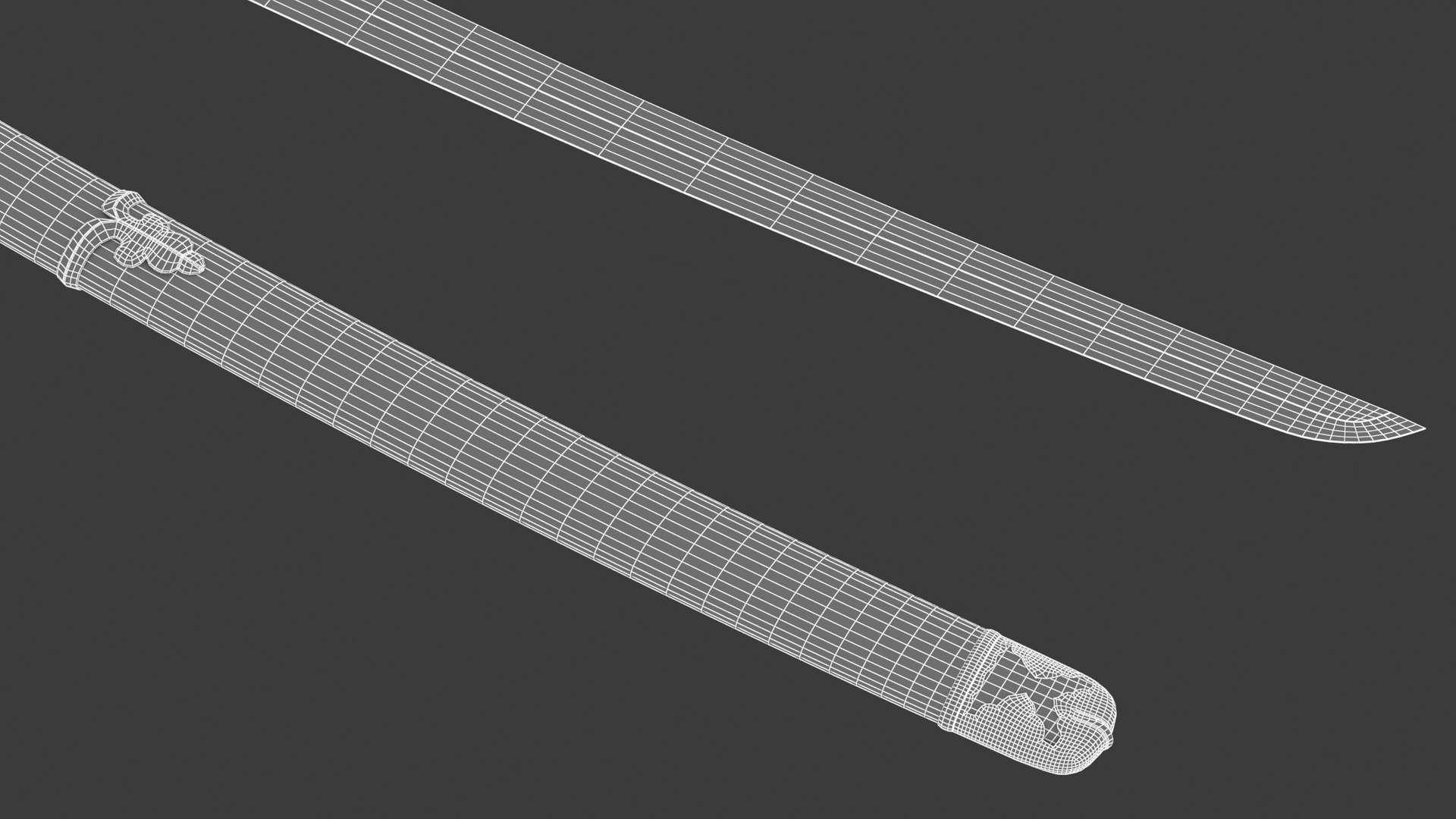 Tachi Sword 3D - TurboSquid 1734821