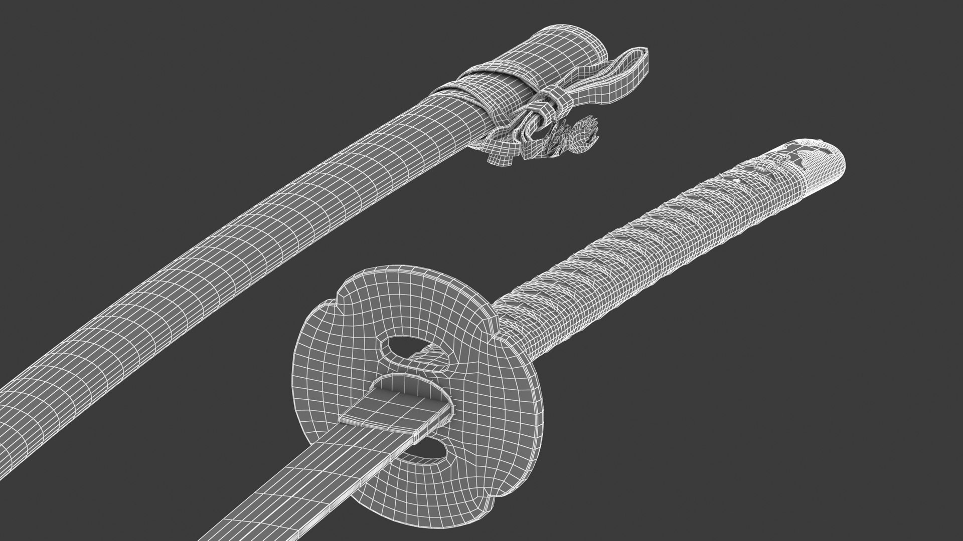 Tachi Sword 3D - TurboSquid 1734821