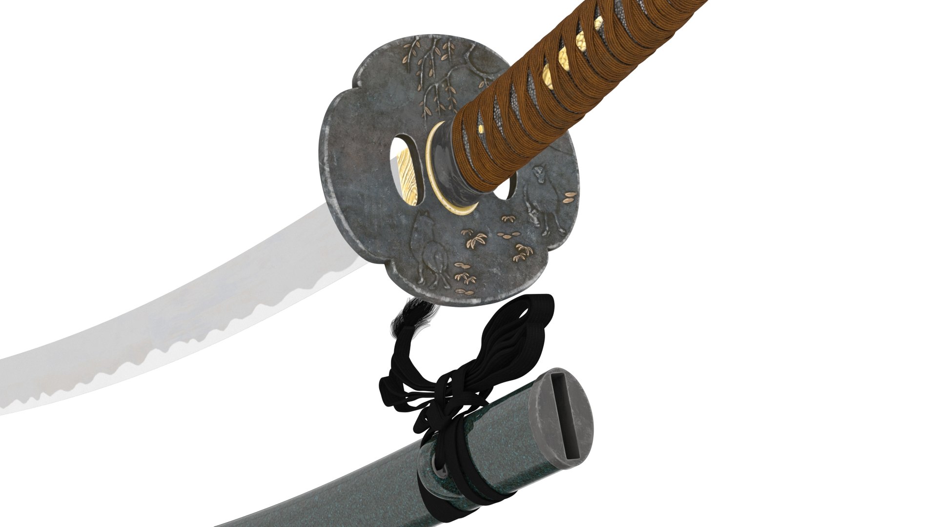 Tachi Sword 3D - TurboSquid 1734821