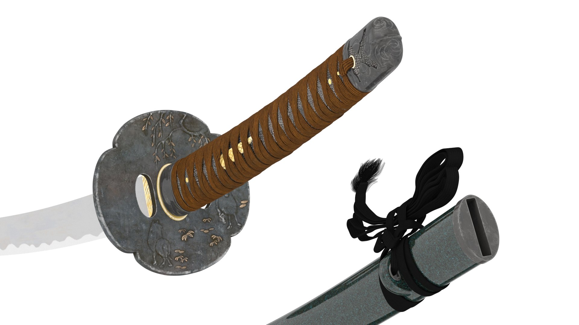 Tachi Sword 3D - TurboSquid 1734821
