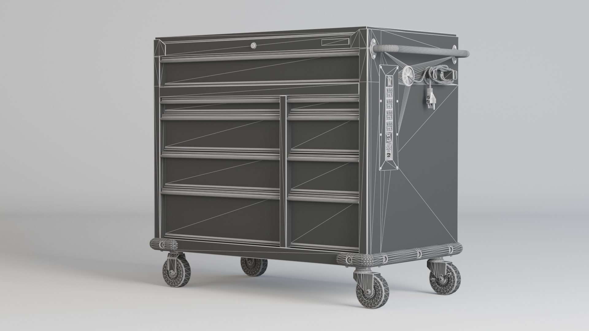 Mobile Tool Workbench With Solid Wood Top 5 PBR 3D Model - TurboSquid ...