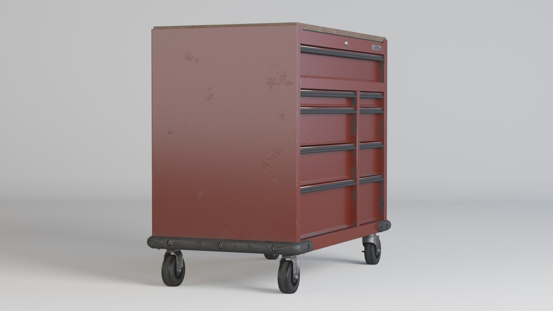 Mobile Tool Workbench With Solid Wood Top 5 PBR 3D Model - TurboSquid ...