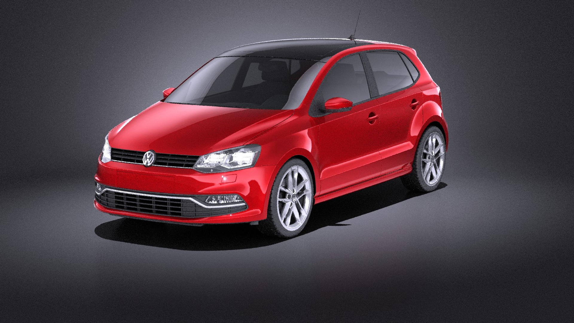 2015 volkswagen polo 3D model - TurboSquid 1292657