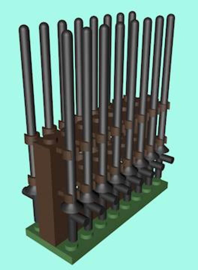 Lego Lance Rack C4d