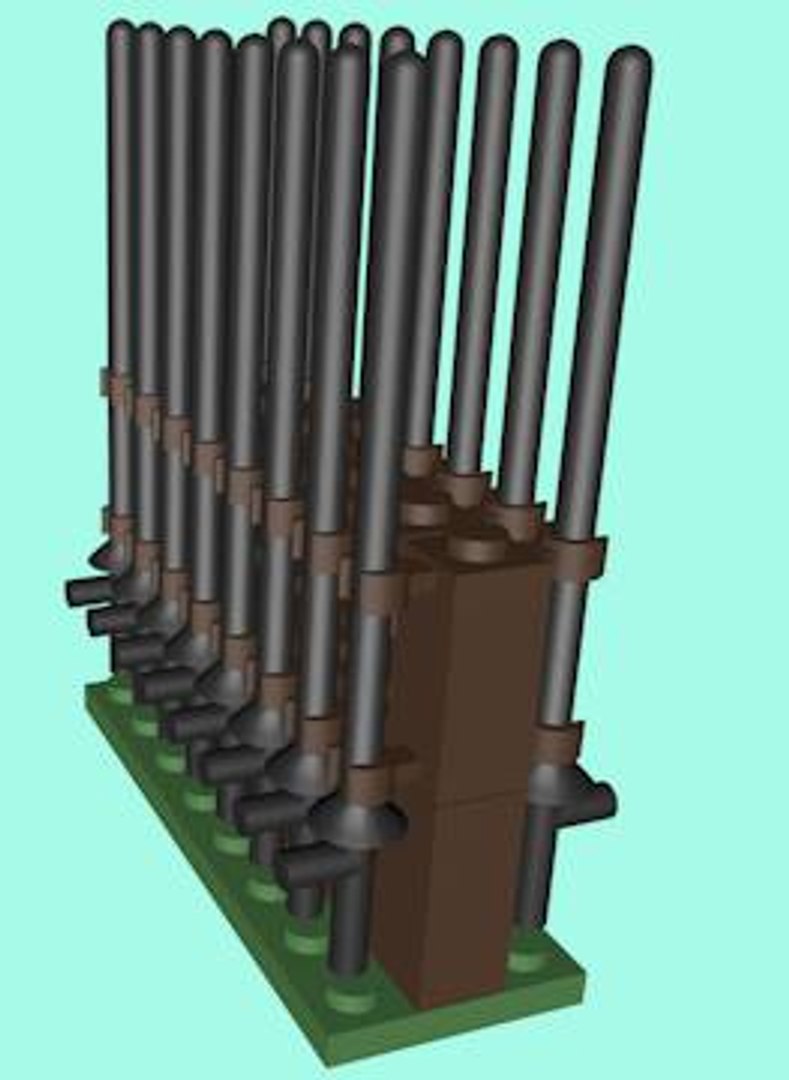 Lego Lance Rack C4d