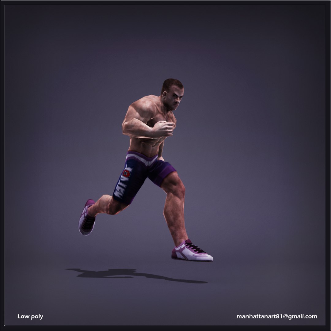 Realistic Male Body - 3d Model