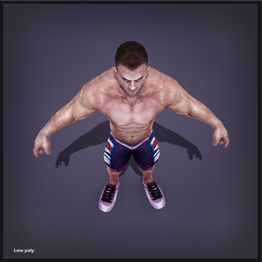 Realistic Male Body - 3d Model