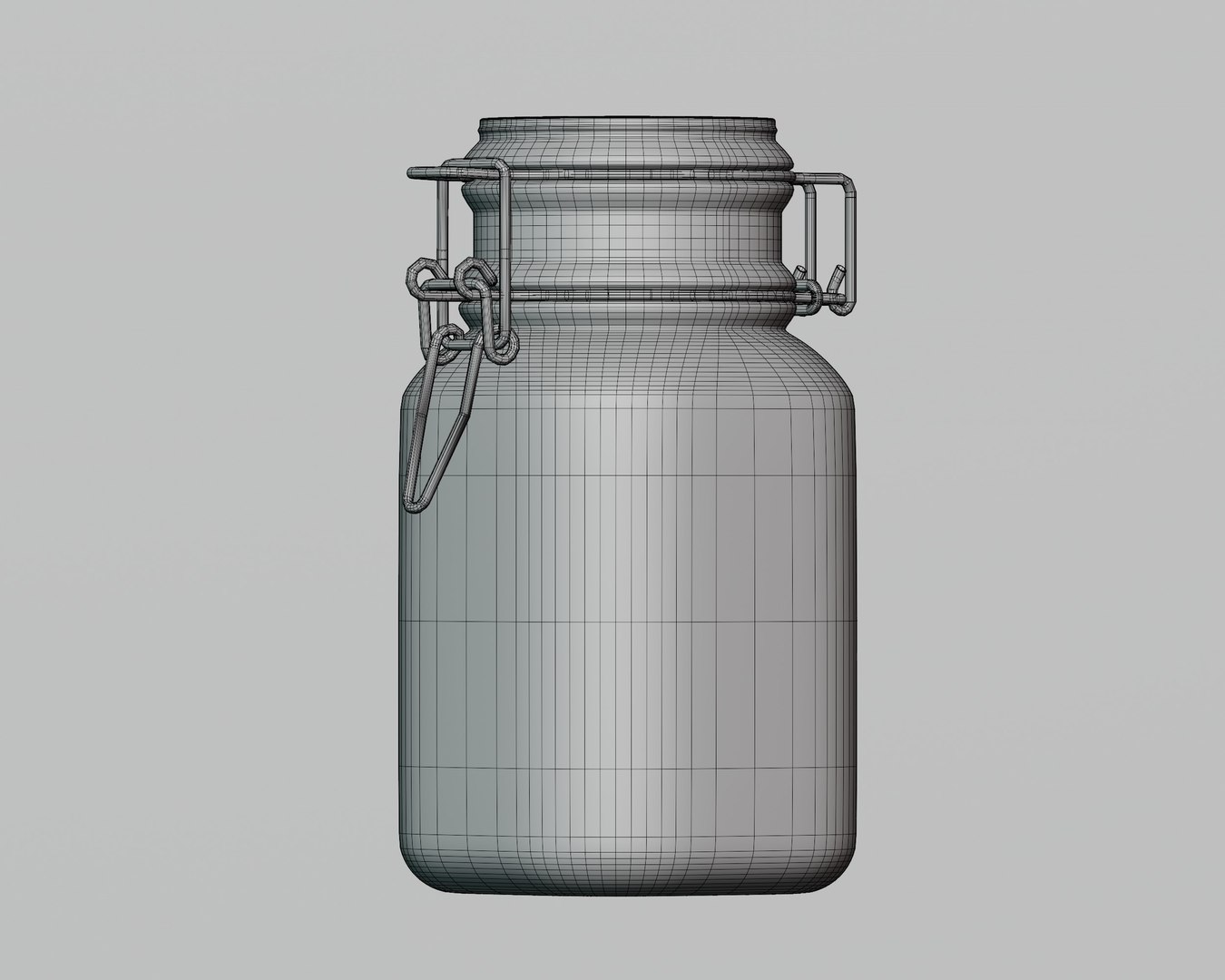 Kitchen Glass Jar 3D Model - TurboSquid 2231323
