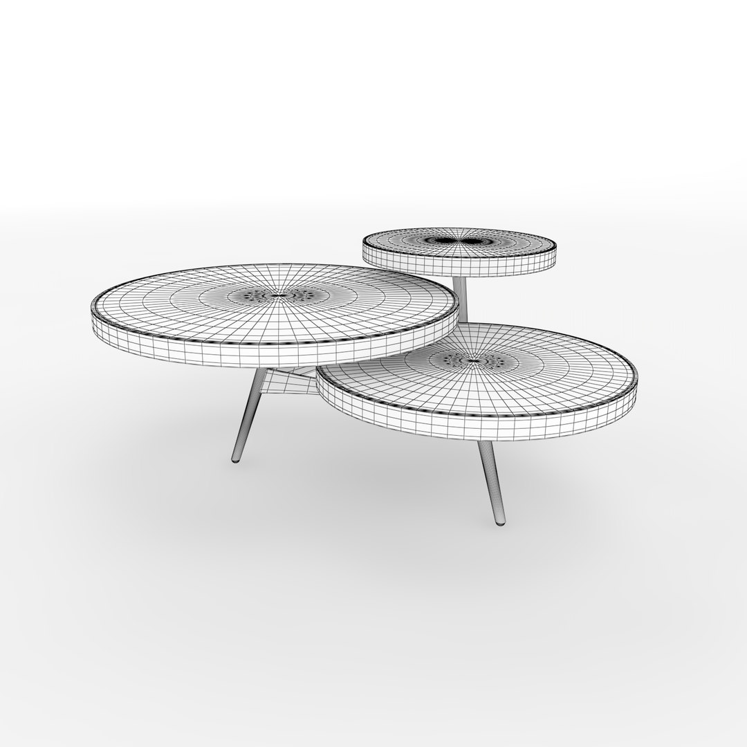 3D Allegro Cocktail Table Model - TurboSquid 1244918