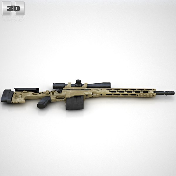 레밍턴 MSR 3D 모델 - TurboSquid 1166532