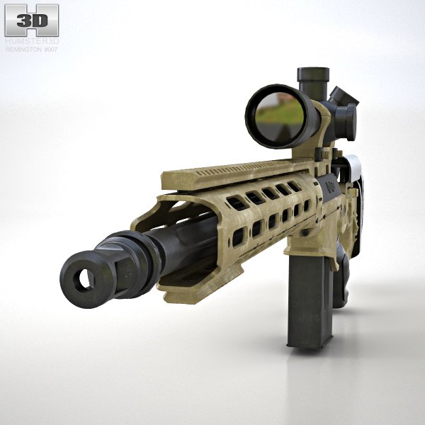 레밍턴 MSR 3D 모델 - TurboSquid 1166532