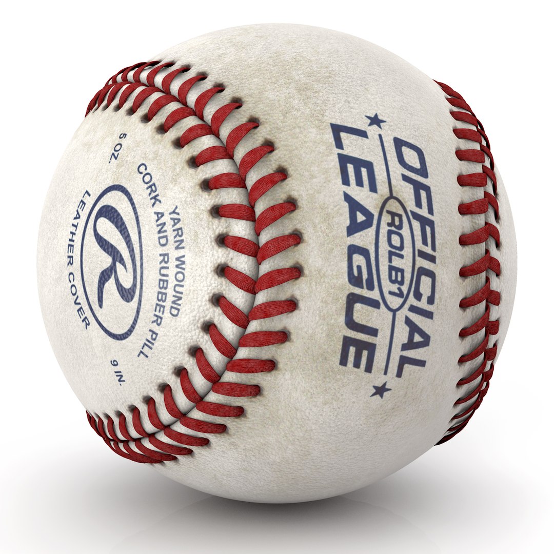 Modeled Baseball 3d C4d