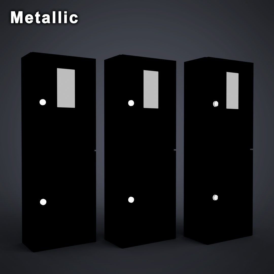 Japanese Electric Boxes - MSB 3D Model - TurboSquid 1998787