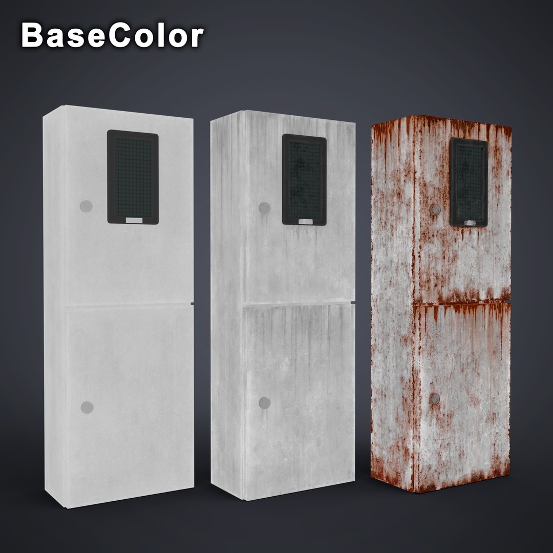 Japanese Electric Boxes - MSB 3D Model - TurboSquid 1998787