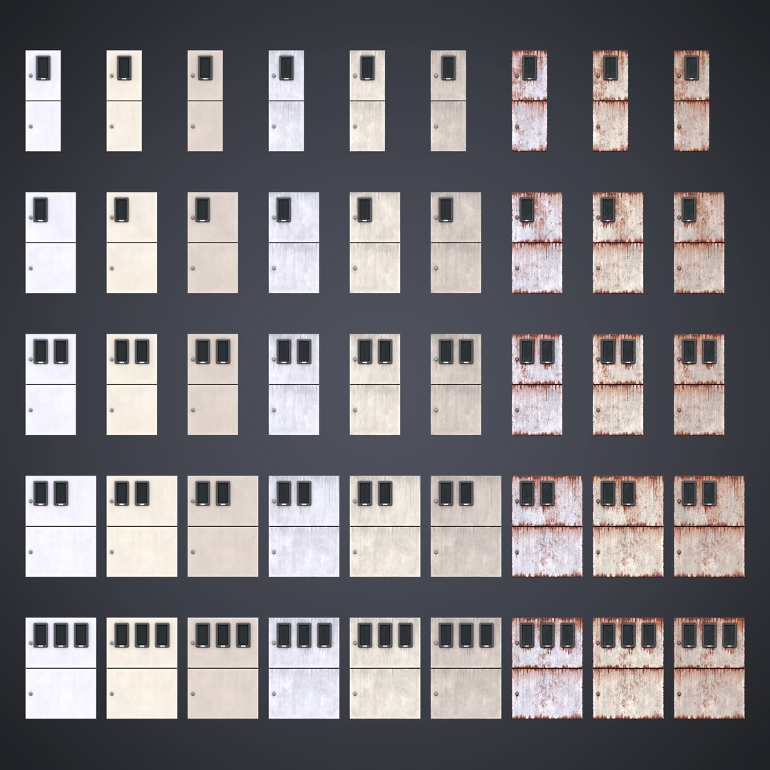 Japanese Electric Boxes - MSB 3D Model - TurboSquid 1998787