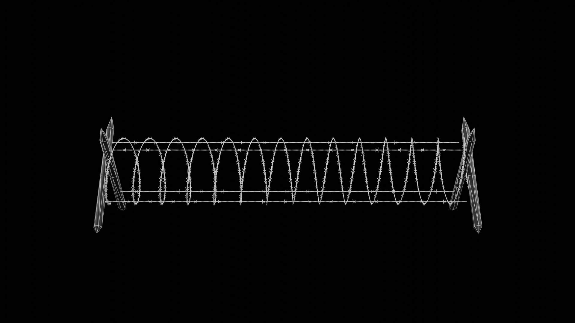 Military Barbed Wire 3D - TurboSquid 2276360