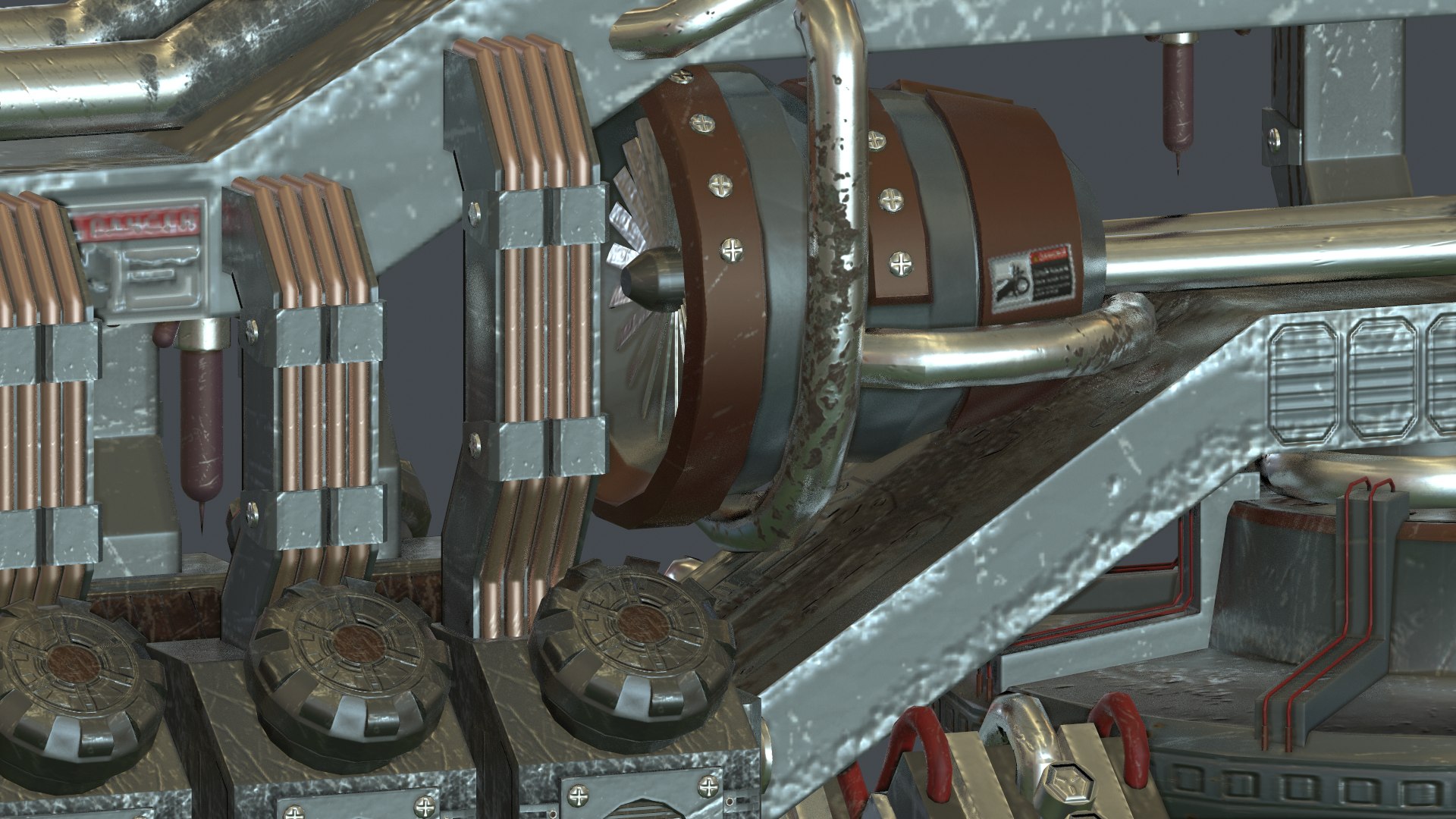 Laboratory generator 3D model - TurboSquid 1565494