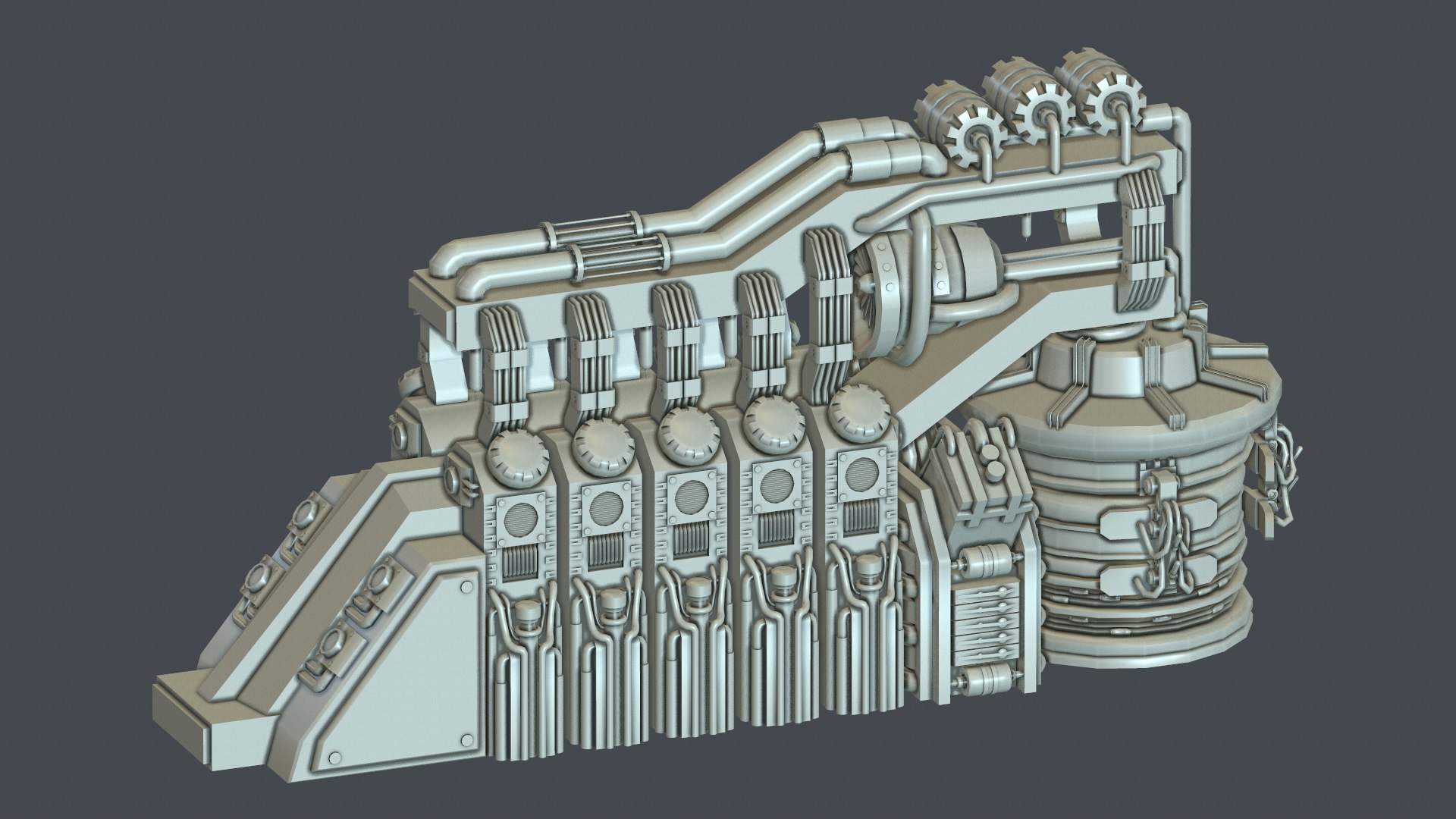 Laboratory generator 3D model - TurboSquid 1565494