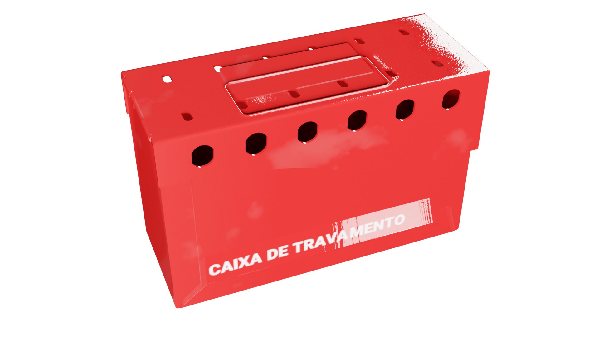 3D Lock Box Model - TurboSquid 2027382