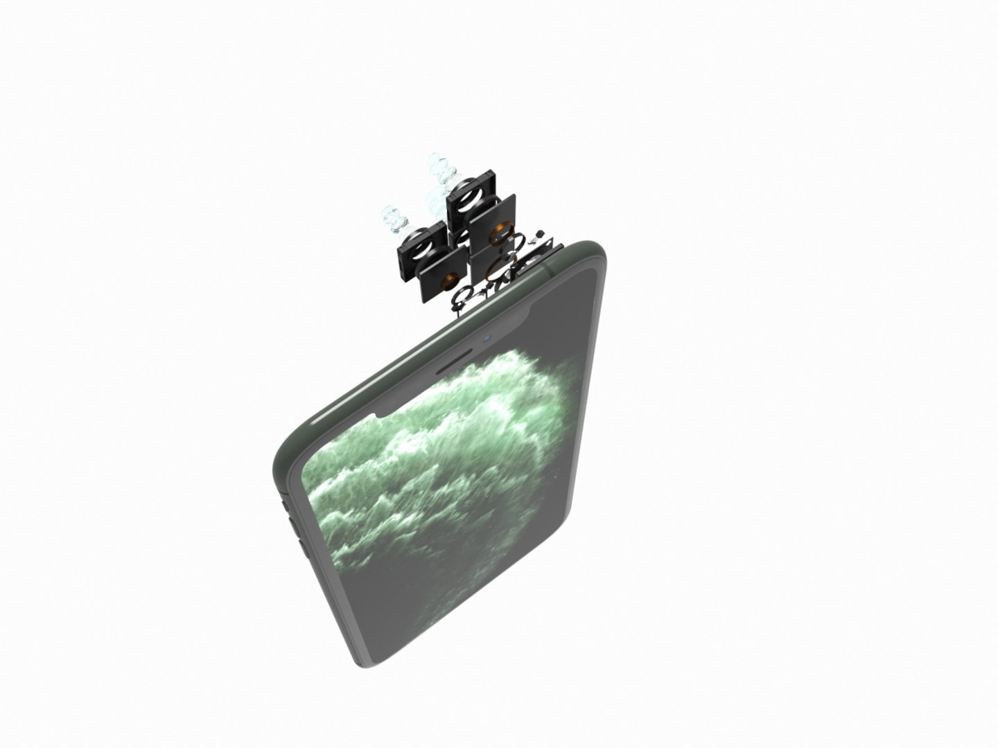 Mobile Phone Lens 3D Model - TurboSquid 2044920