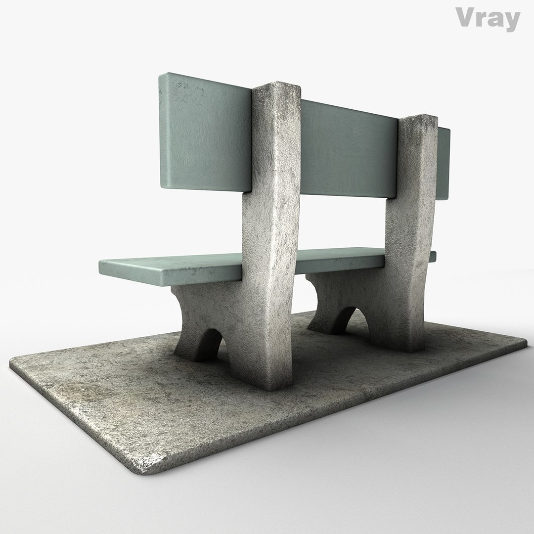 3d Stone Chair