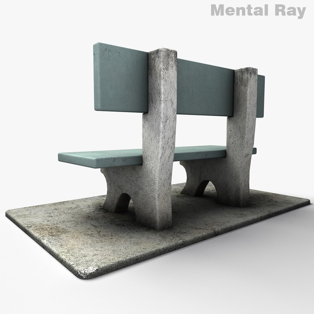 3d Stone Chair