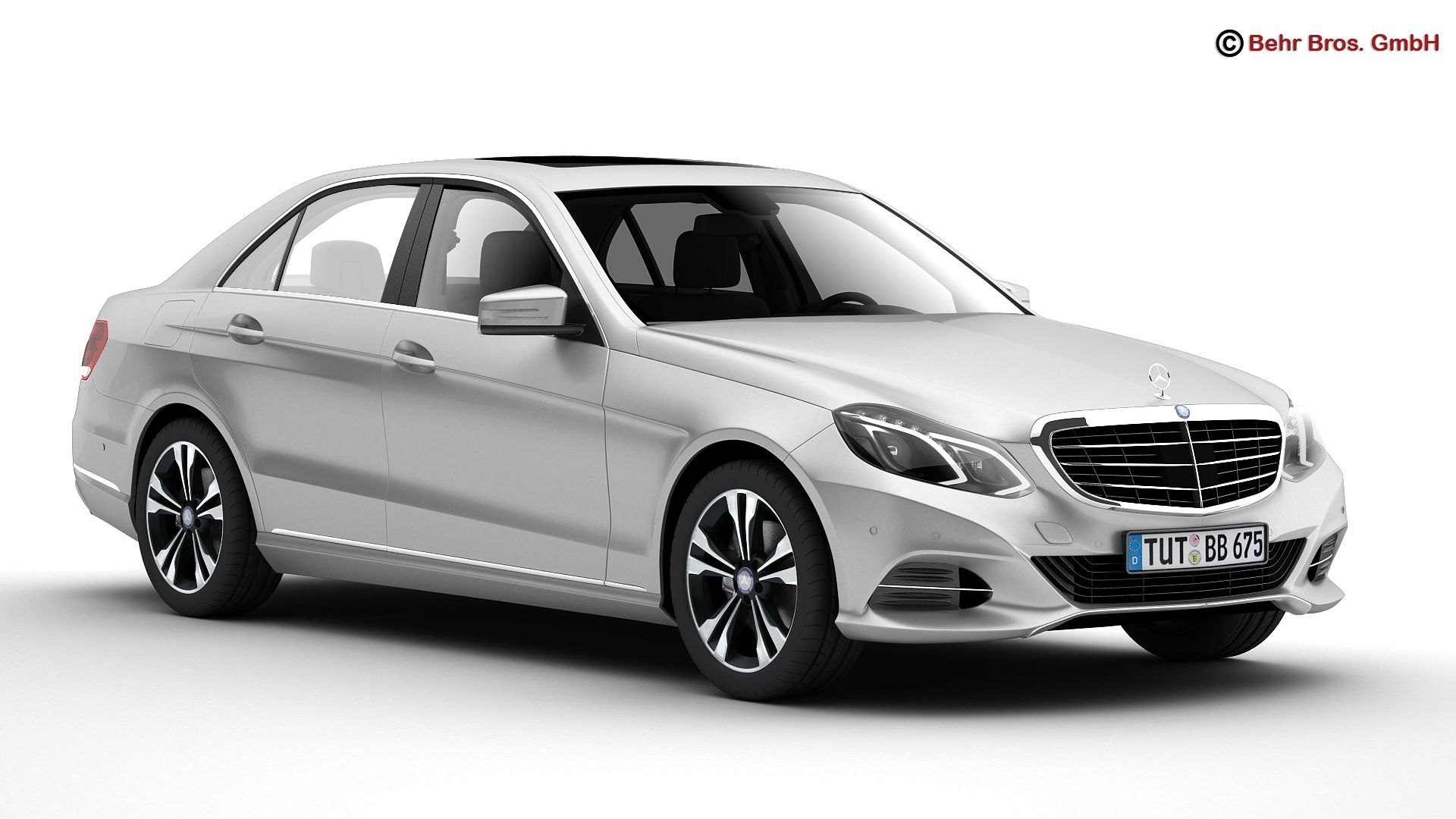 Mercedes E Class 2014 3ds