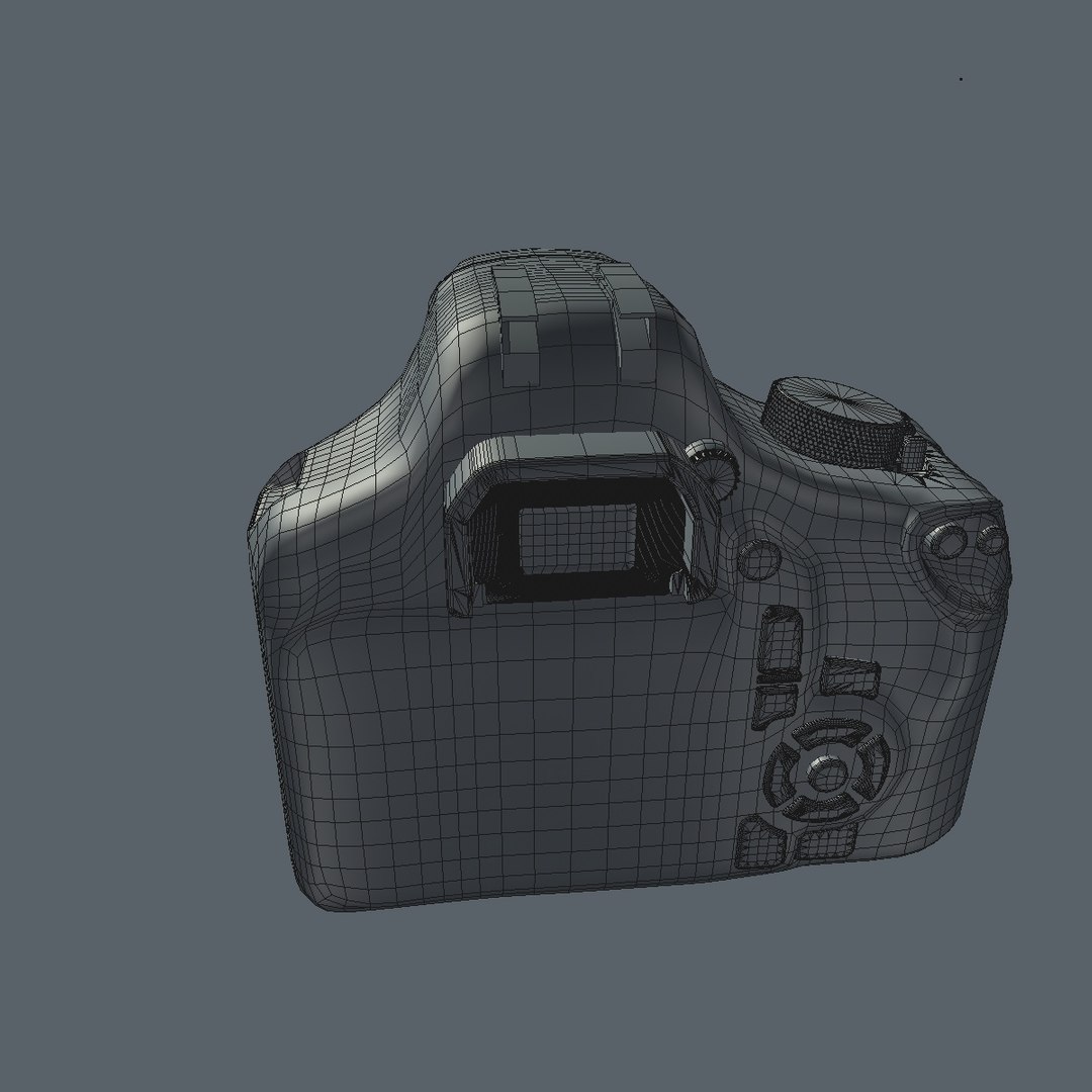 3D Canon Camera Eos Rebel - TurboSquid 1408290