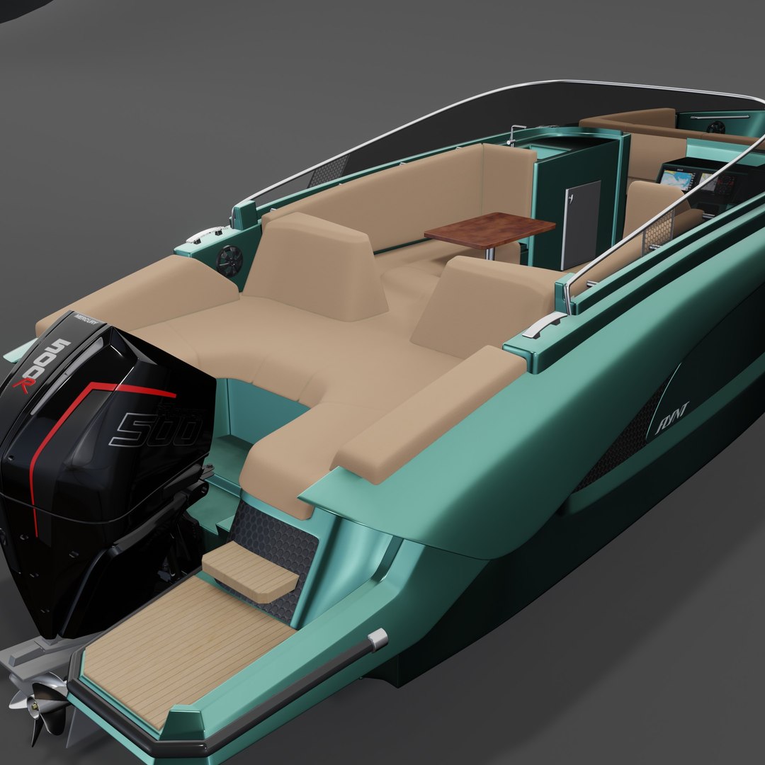 Flynt 756 Outboard 3D Rendering PBR 3D - TurboSquid 2417007