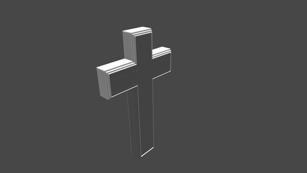 Blender Christian Cross Models | TurboSquid