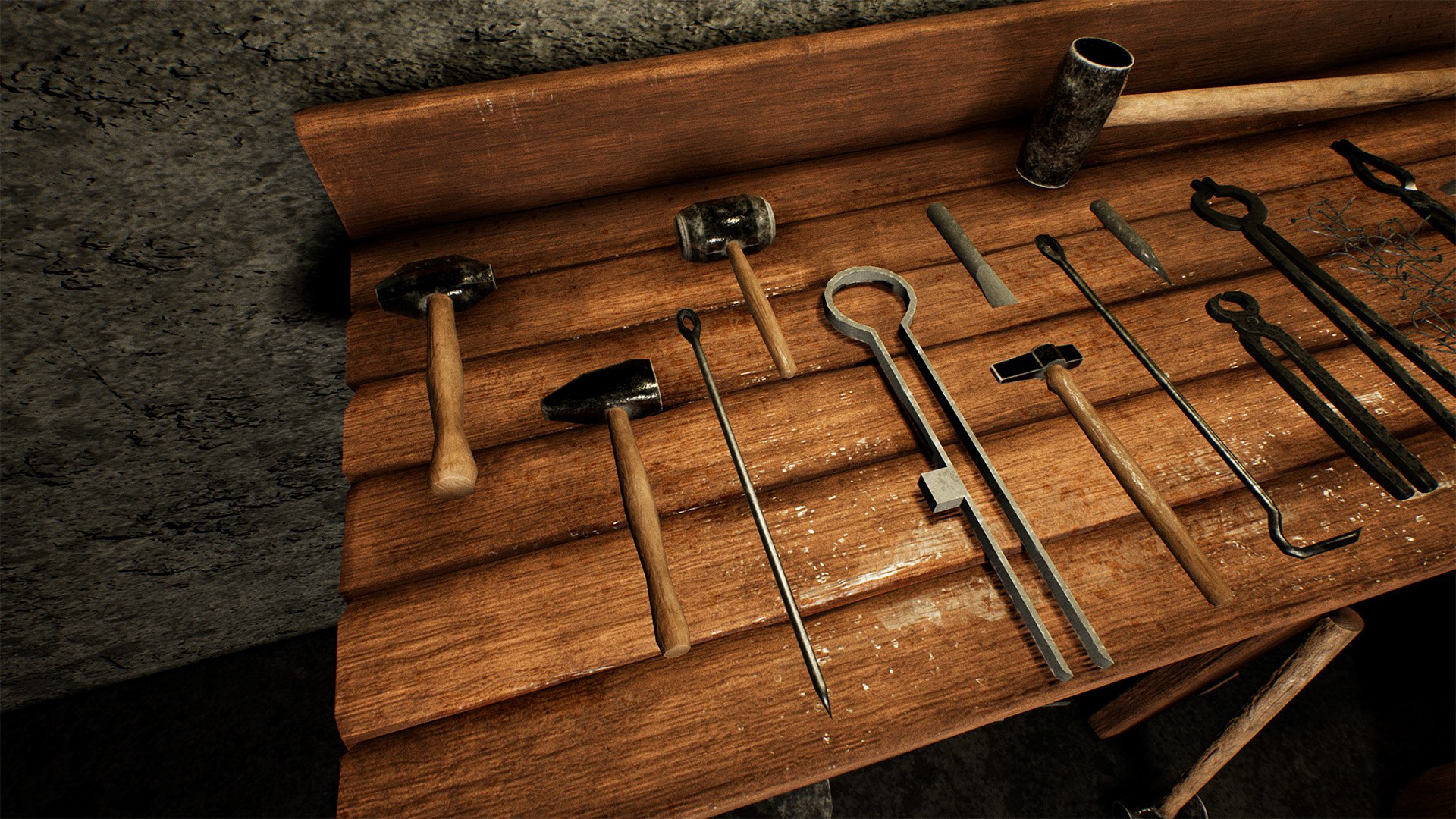 3D Model Blacksmith Props 23 Assets - TurboSquid 2109196