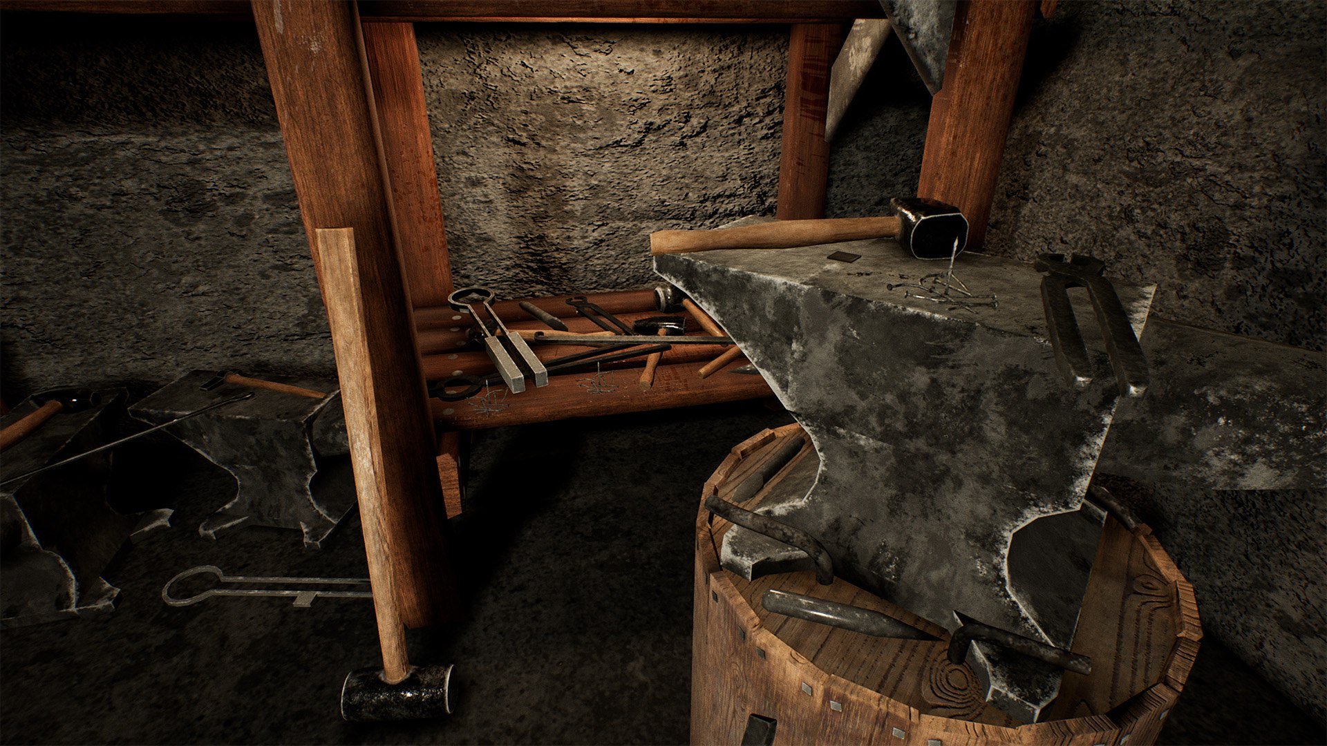 3D Model Blacksmith Props 23 Assets - TurboSquid 2109196