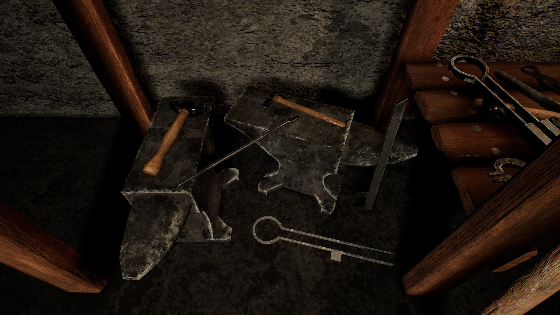 3D Model Blacksmith Props 23 Assets - TurboSquid 2109196