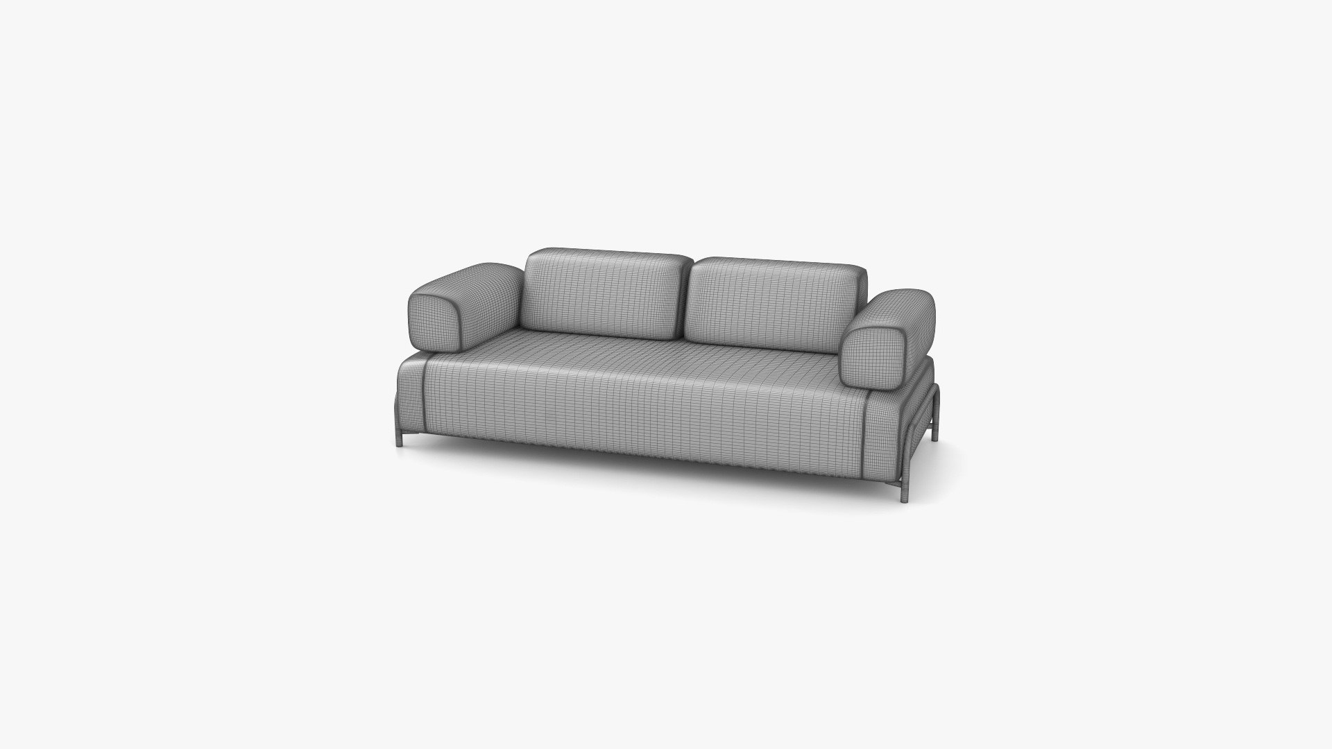 3D Kave Home Compo Sofa - TurboSquid 2122219