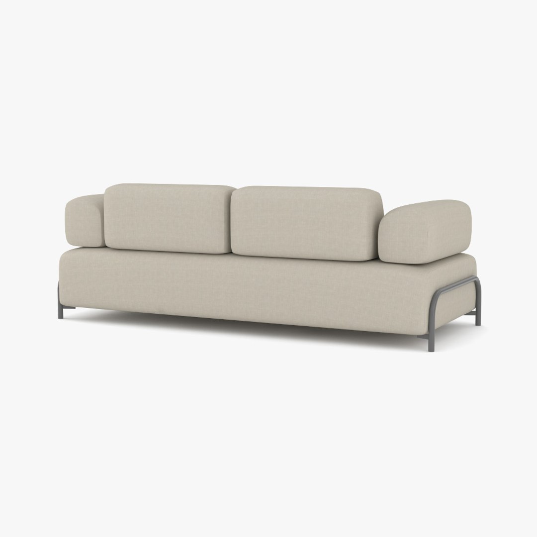 3D Kave Home Compo Sofa - TurboSquid 2122219