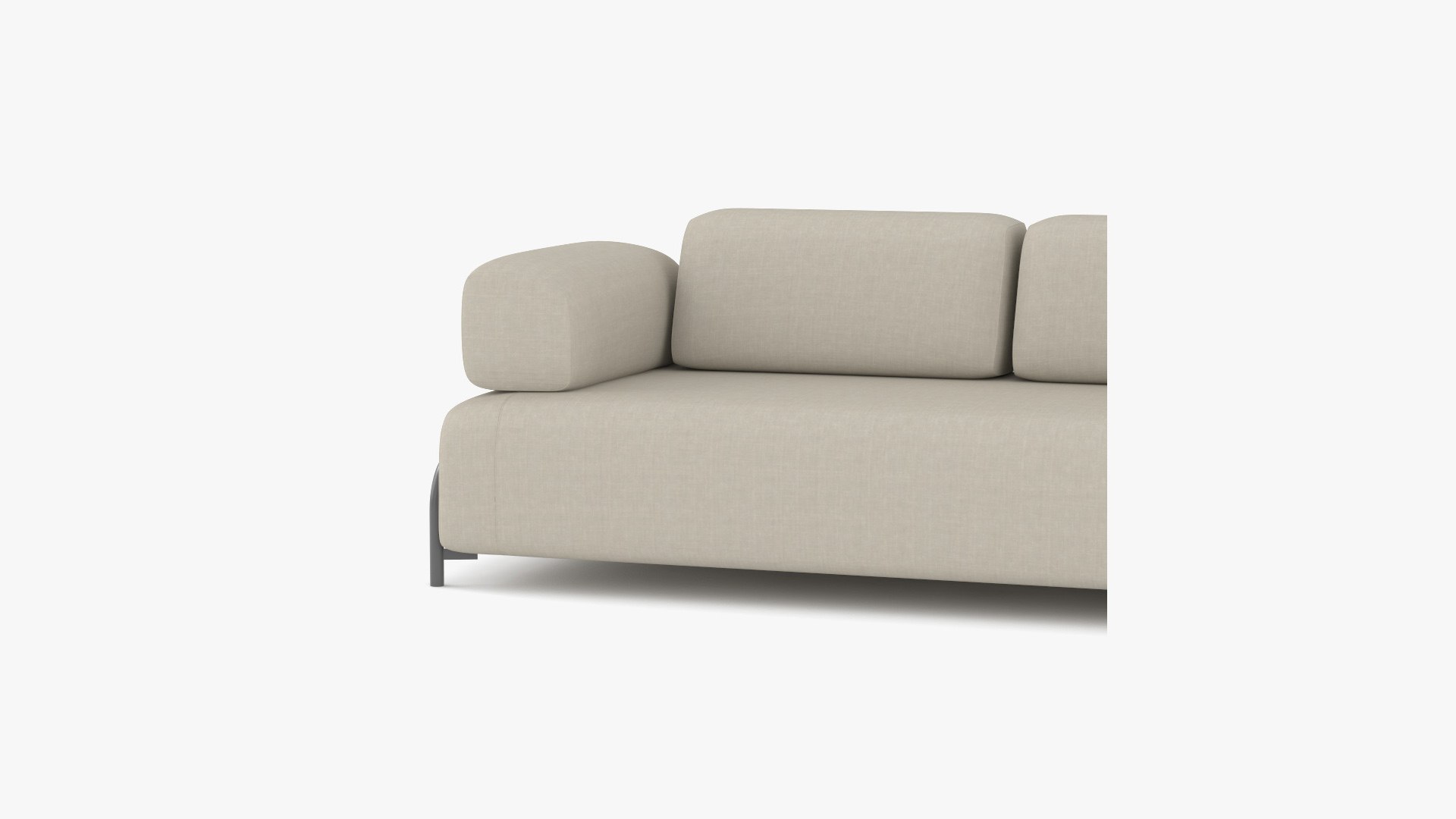 3D Kave Home Compo Sofa - TurboSquid 2122219