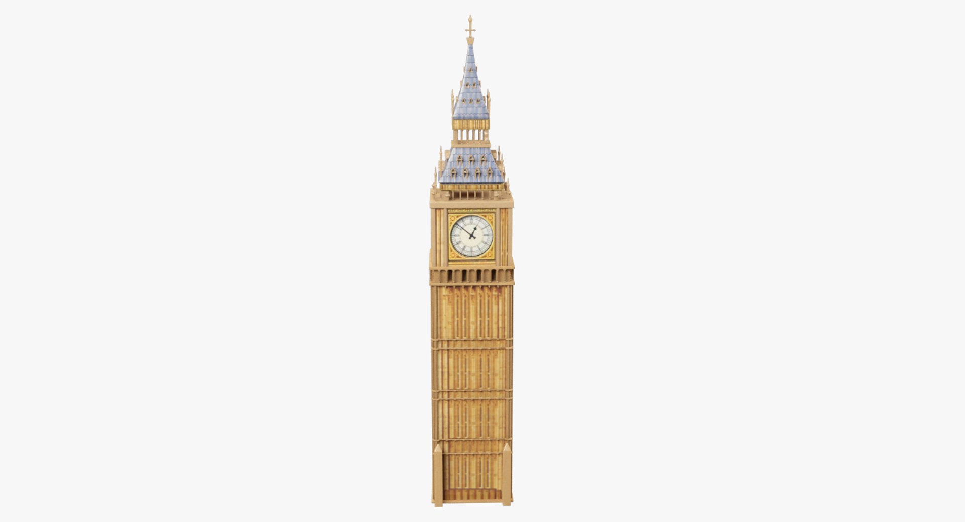 3D Big Ben Model - TurboSquid 1272924